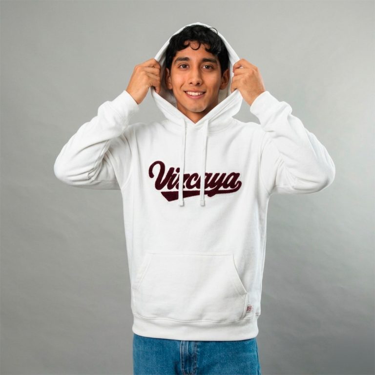 SUDADERA VIZCAYA BLANCA UNISEX - UVA Store | Tienda en línea de la ...